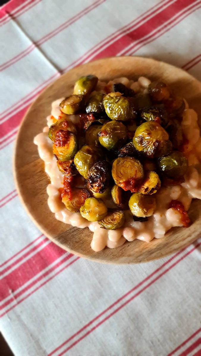 Bold Bean Co - Miso Maple Sprouts + Creamy Beans